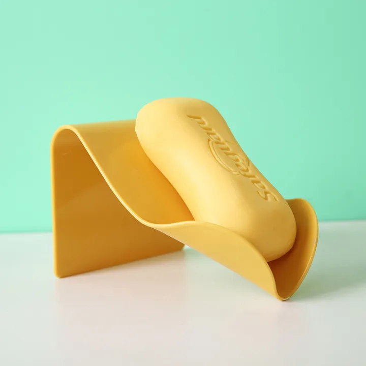 Simple Asphalt Soap Box Wall Container Soap Dish Strong Non-trace ...