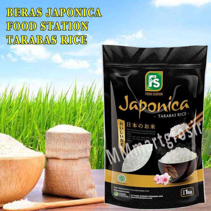 BERAS FOOD STATION JAPONICA TARABAS RICE 1KG | Lazada Indonesia
