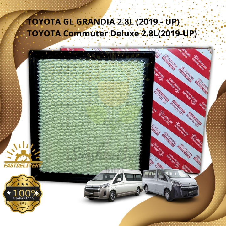 Air Filter for Toyota GL Grandia 2.8L, Toyota Commuter Deluxe 2.8L ...