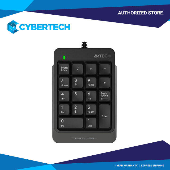 A4Tech Fstyler Fk13m Micro USB Numeric Keypad Black | Lazada PH