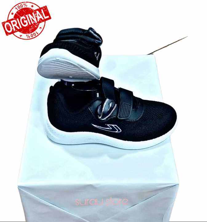 sepatu anak new era pro lexus magnet 01 hitam putih | Lazada Indonesia