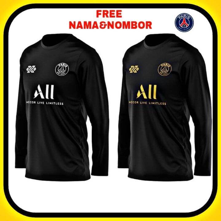 PSG [LONG SLEEVE] Jersi PSG 2023 | jersey psg 2022 2023 lengan panjang ...