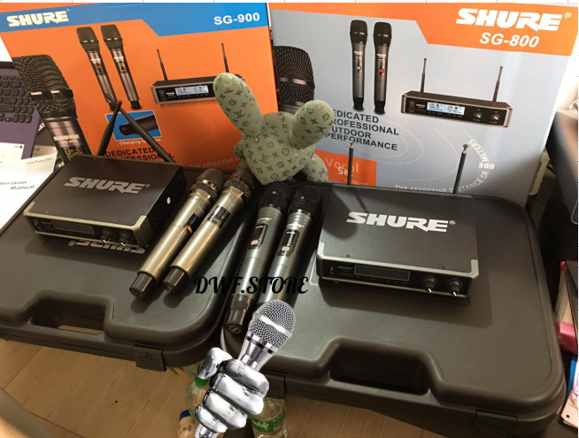 Quality Assurance SHURE UHF Wireless SG-800 SG-900 Chargeable Digital Dedicated Professinoal ...