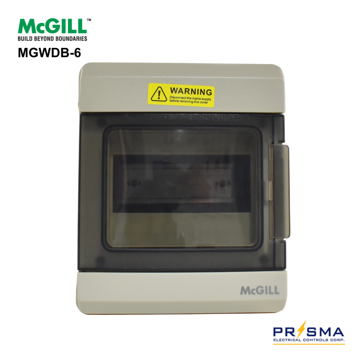 McGILL IP66 Weatherproof Distribution Box 6 Ways 200x165x100mm Surface ...