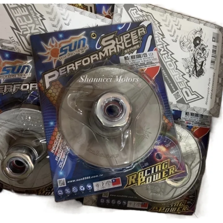 SUN RACING TORQUE DRIVE ASSEMBLY MALE FEMALE SET FOR M3 / MIO SOUL I125 ...