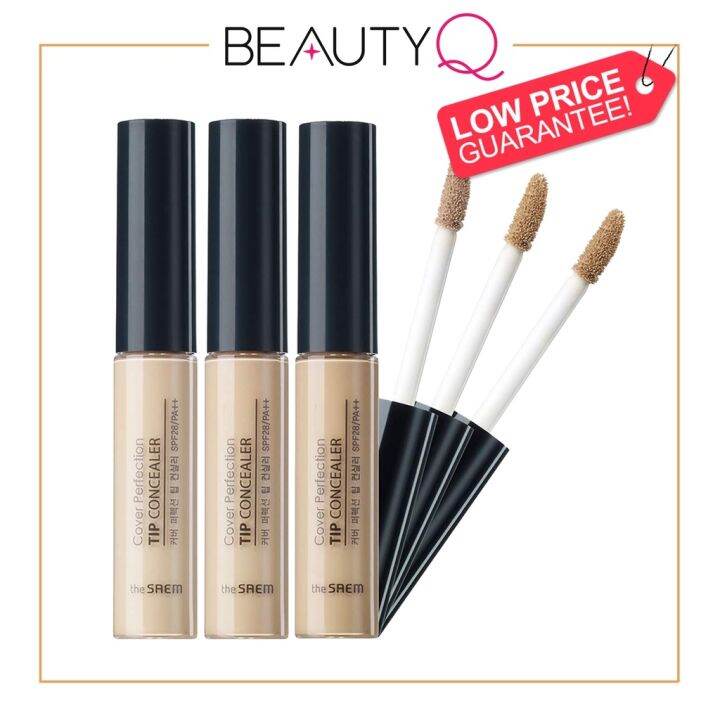THE SAEM Cover Perfection Tip Concealer SPF28 PA / MADE IN KOREA / BEAUTYQ | Lazada PH