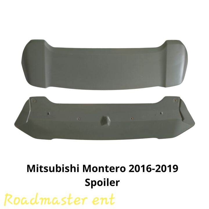 Mitsubishi Montero Sport 2016 to 2019 OEM Spoiler UNPAINTED 2016 2017 ...