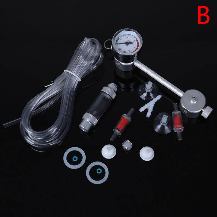 TPH044 Variety Aquarium DIY CO2 Generator System Kit With Pressure Air Flow Adjustment Water ...
