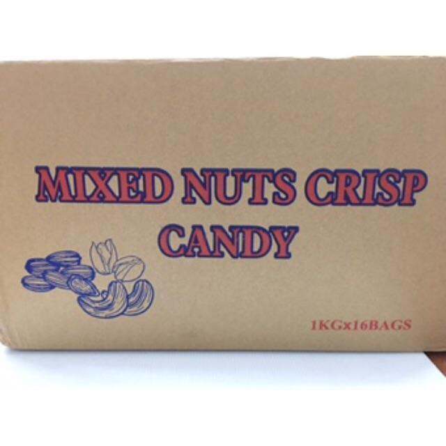 Peanut Barley / Mixed Nuts Crisp Candy 1kg X 16bags/carton (Halal) | Lazada
