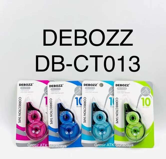 ( DAPAT 1 CORRECTION ) Correction Tape / Tip-Ex Kertas Debozz 1 ...