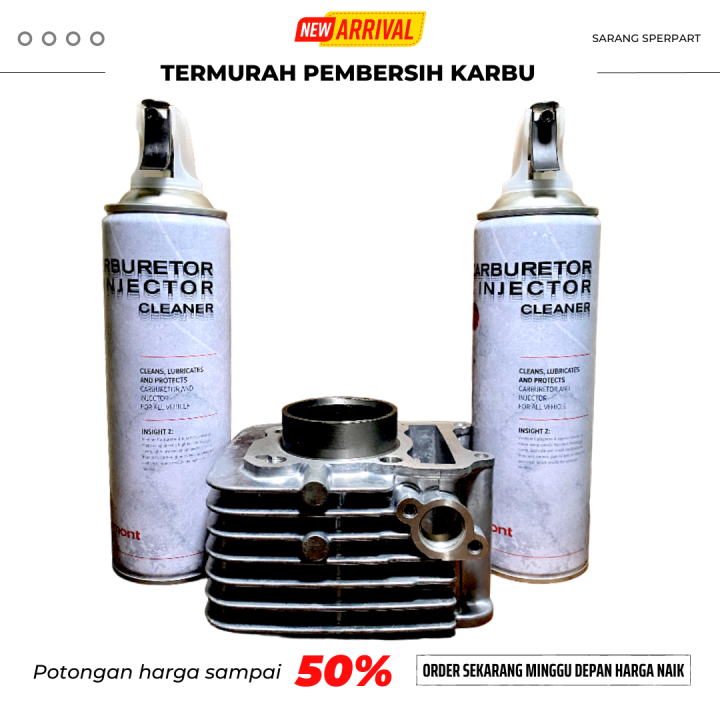 ( VERMONT 500 ml ) carburator cleaner & injection cleaner / cairan ...