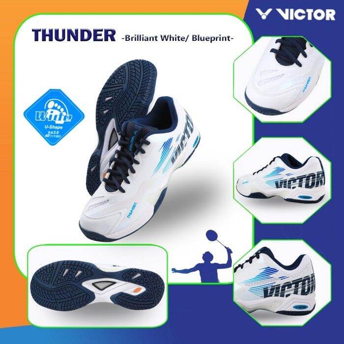 VICTOR SEPATU THUNDER SEPATU BADMINTON ORIGINAL | Lazada Indonesia