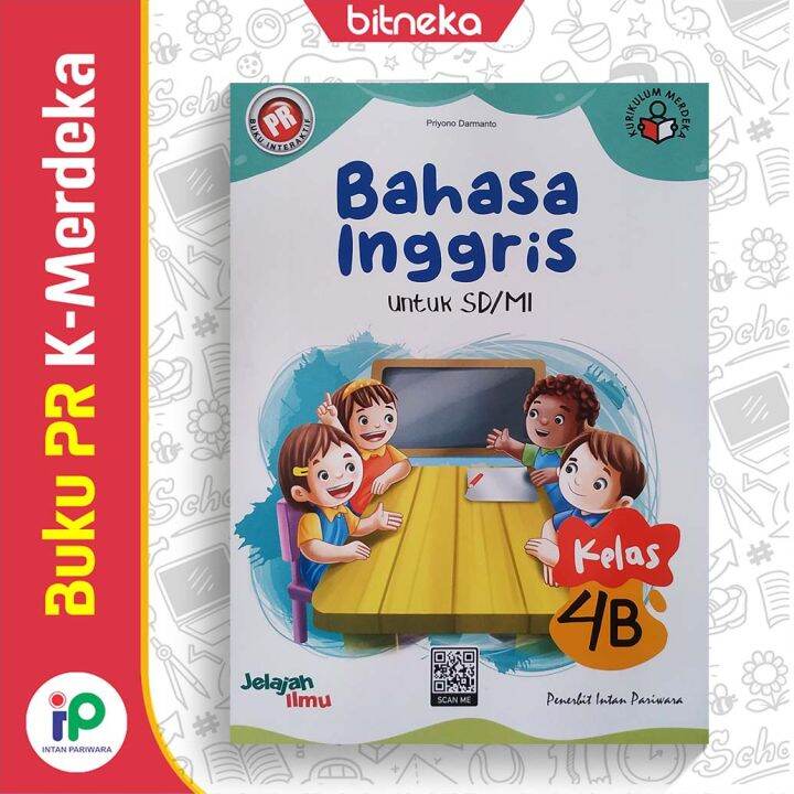 Buku PR Interaktif Bahasa Inggris Semester 2 SD/MI Kelas 4 - Kurikulum Merdeka Kurmer Intan ...