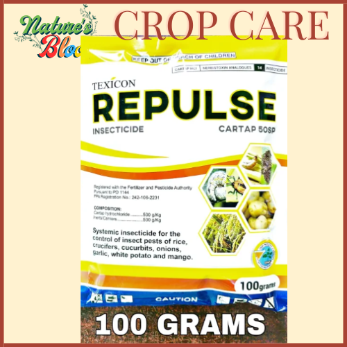 REPULSE CARTAP 50SP SYSTEMIC INSECTICIDE LIKE PADAN / LIKE RAMPAGE ...