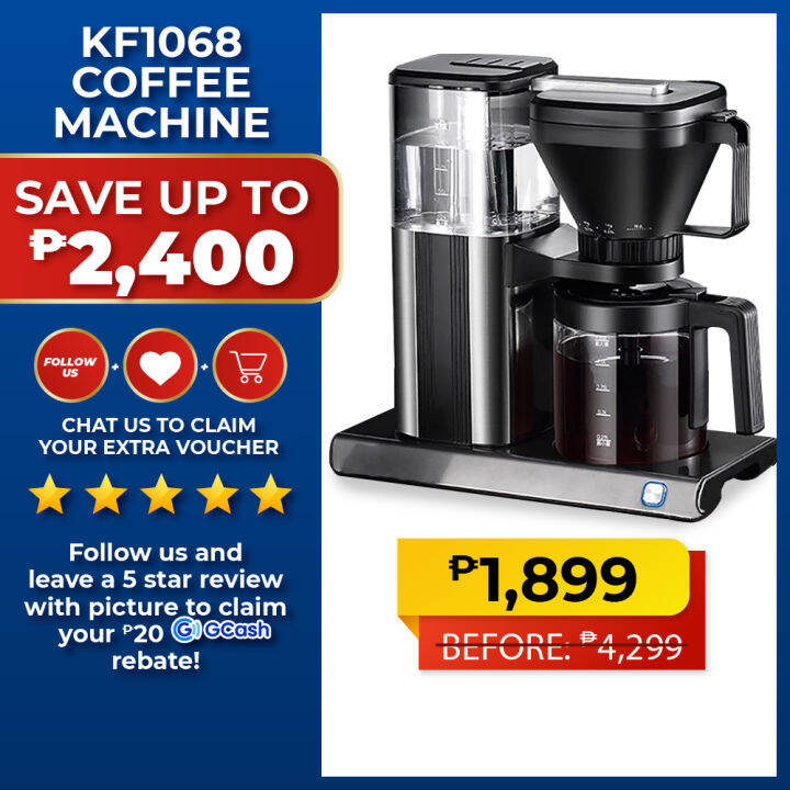 Donlim Gold Cup Extraction Six-Nozzle Spray Automatic Home Coffee Maker ...