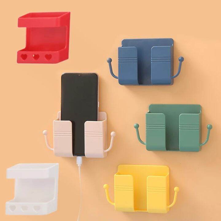 Holder Dinding Gantung Pemegang Steker Telepon Ponsel Pengisian Berdiri ...