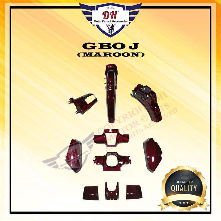 GBO J COVER SET HONDA GBOJ (MAROON) | Lazada