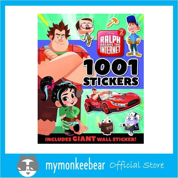 Disney Wreck It Ralph 2 1001 Stickers Book | Lazada