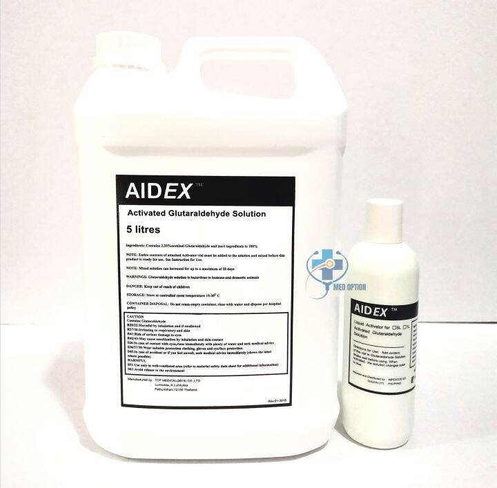 Sterilizing Disinfecting Solution, AIDEX GALLON | Lazada PH