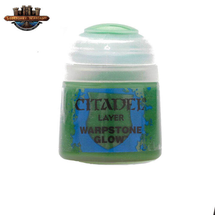 [พร้อมส่ง] Citadel : LAYER: WARPSTONE GLOW (12ML) สีอะคริลิคสำหรับทา ...