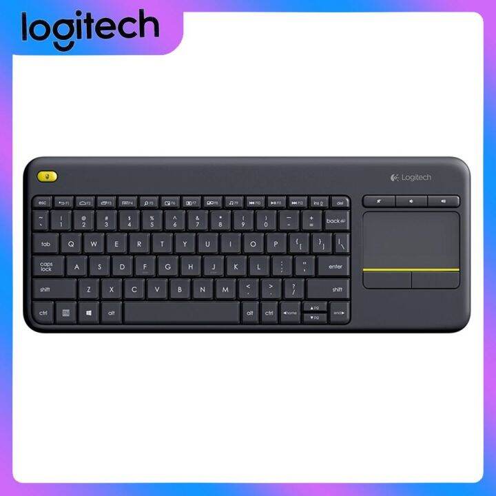 Logitech K400 Plus Wireless Touch Keyboard with Touchpad for PC Laptop ...