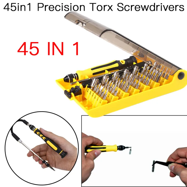 45in1 Precision Torx Screwdrivers Repair Tools Kit Set For for RC PC ...