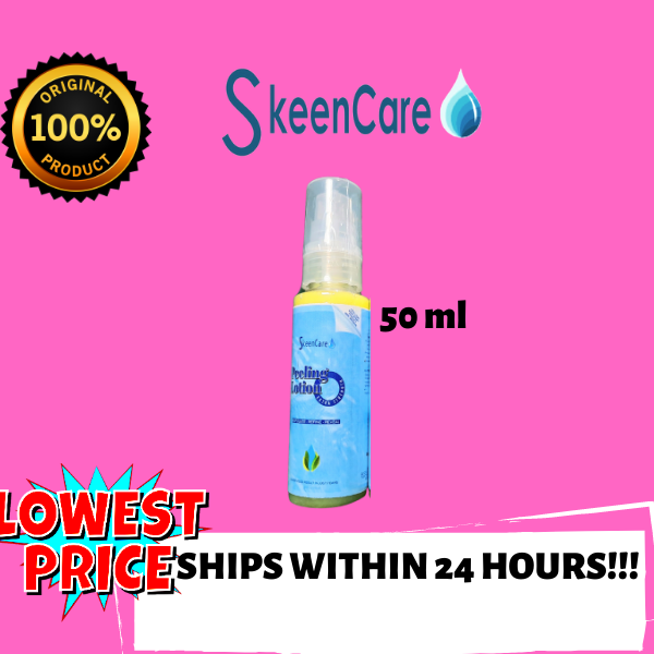 Skeen Care Original Peeling Lotion 50 mL with Glycolic Acid - Exfoliate ...