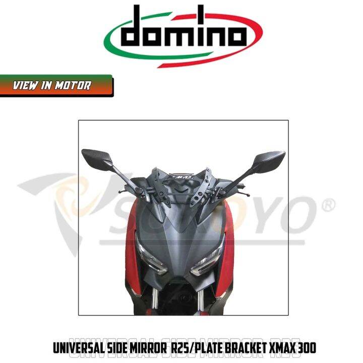 Yamaha Xmax 300 Iron Steel Windshield Front Side Mirror Bracket R25 ...
