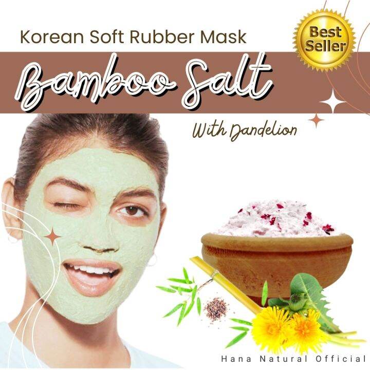 Beauty Salon SPA Korean Soft Mask Powder Bamboo Salt Hormonal Acne Skin ...