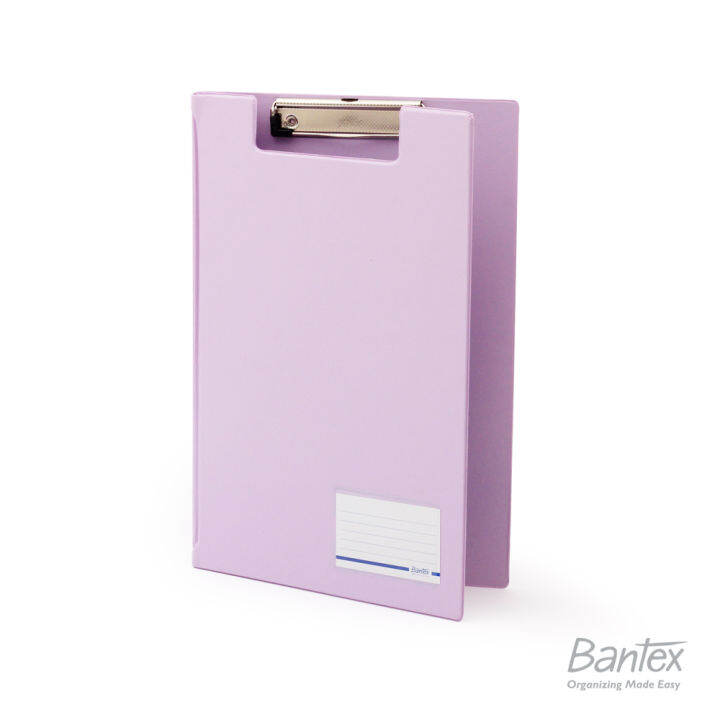 Bantex Clipboard With Cover Folio Light Lilac 4211 24 | Lazada Indonesia