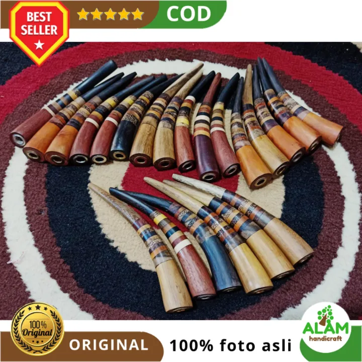 Cangklong Pipa Rokok Kayu Langka - Once Kombinasi Kayu Stigi Kayu ...