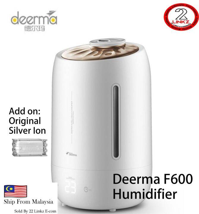 （Original) Deerma F600 Air Humidifier Touch Screen Ultrasonic Silent ...