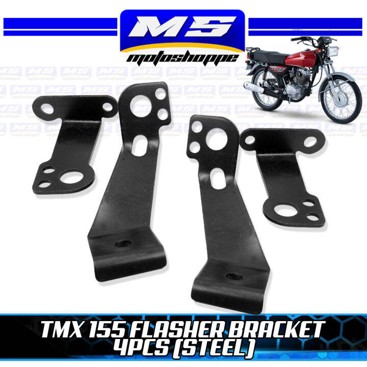 TMX 155 FLASHER BRACKET 4PCS (STEEL)-MOTOSHOPPE | Lazada PH