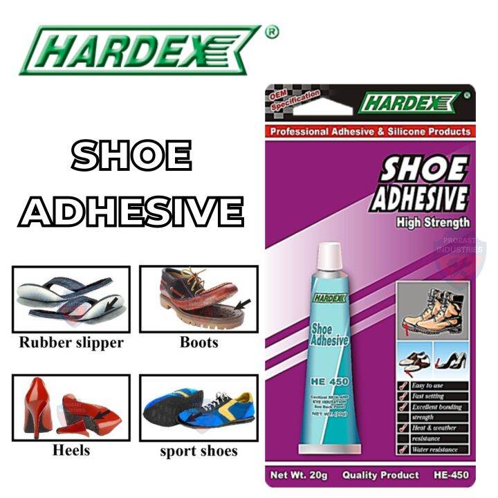 HARDEX HE-450 Shoe Adhesive High Strength 20g | Lazada