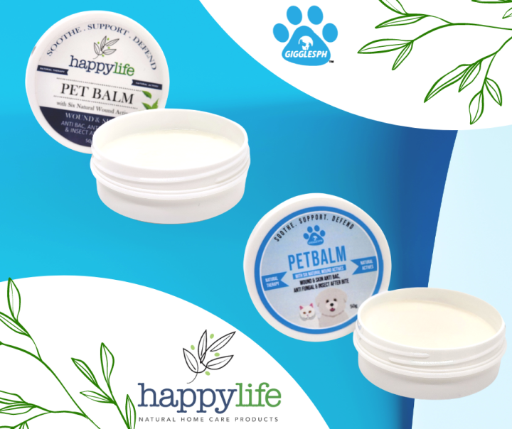 Gigglesph and Happy life Pet Balm 50g With Six Natural Wound Activities ...