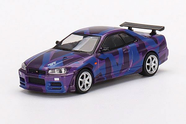 Mini GT (1:64) Nissan Skyline GT-R (R34) V-Spec II MINI GT Digital ...