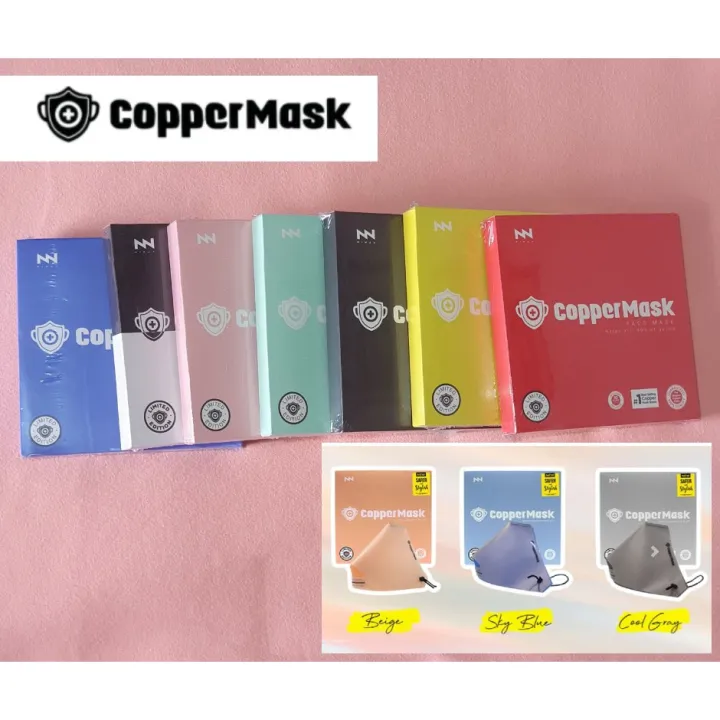 Copper Mask 2.0 Authentic Limited edition Face Mask | Lazada PH