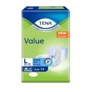 [SATU PACK] TENA VALUE ADULT DIAPER L SIZE 8S | Lazada