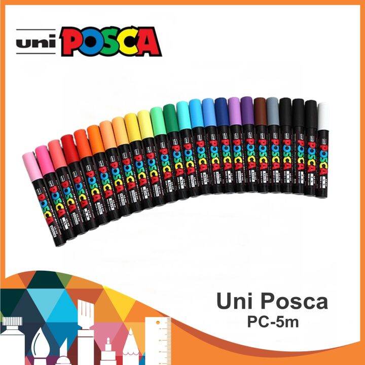 Uni Posca PC-5M / Uni Posca / Posca / Spidol Cat | Lazada Indonesia