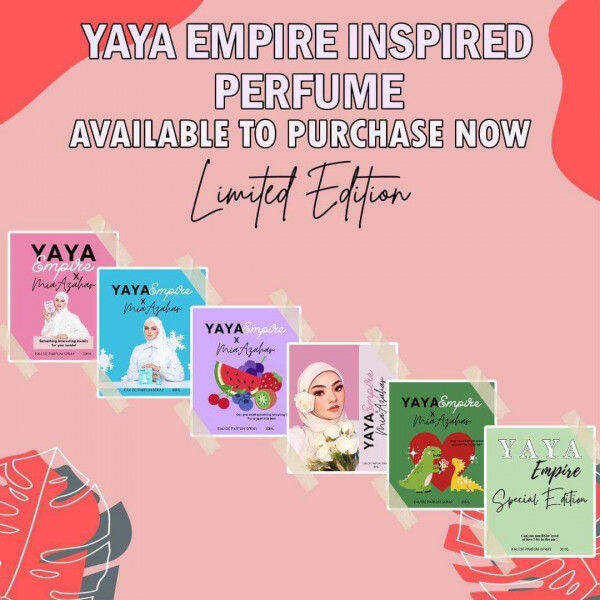 YAYA EMPIRE x MIA AZAHAR PERFUME 30ML / YAYA PERFUME VIRAL / READY ...