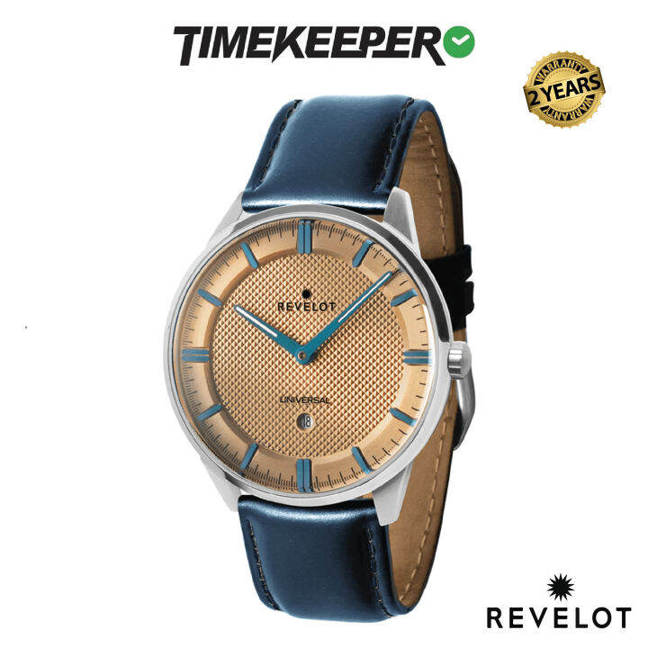 Revelot Universal Salmon Steel 40mm Watch | Lazada