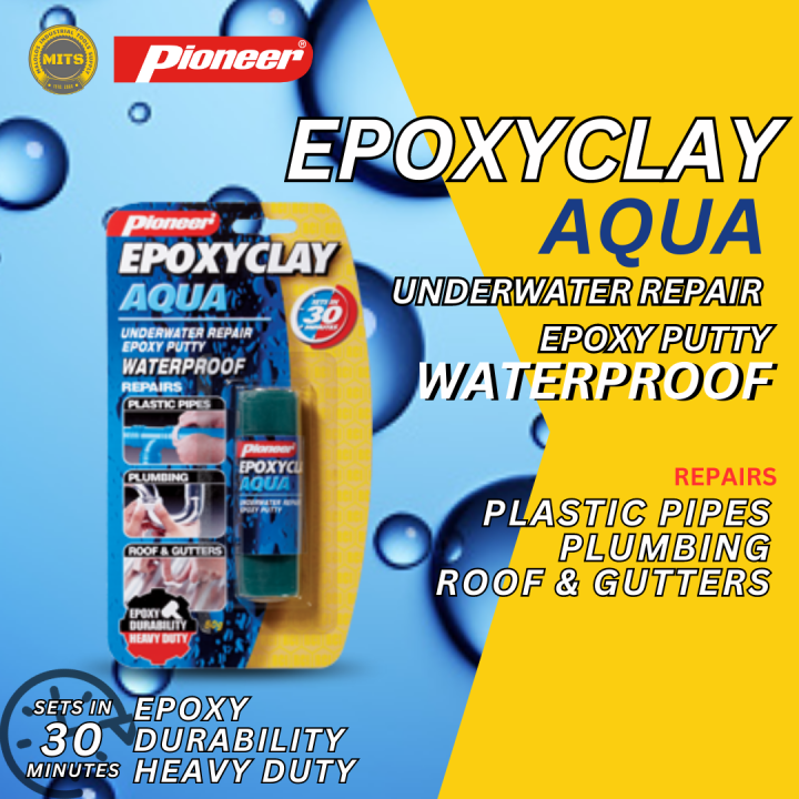 Pioneer Epoxy Clay Aqua 25 & 50G WATERPROOF | Lazada PH