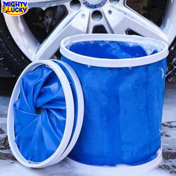 Portable Folding Water Bucket Multifunctional Retractable Car Wash ...