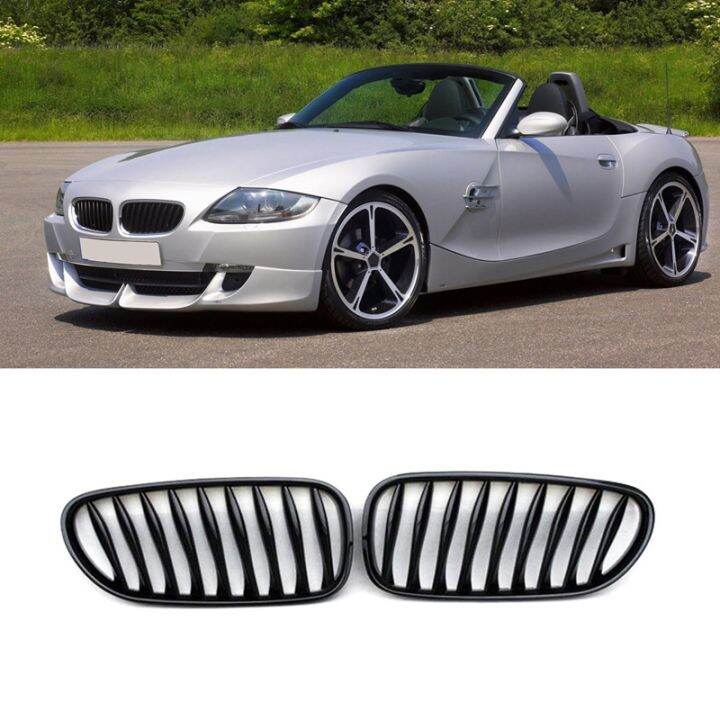 E85 Grille, Front Replacement Kidney Grill for BMW Z Series Z4/E85 2003 ...