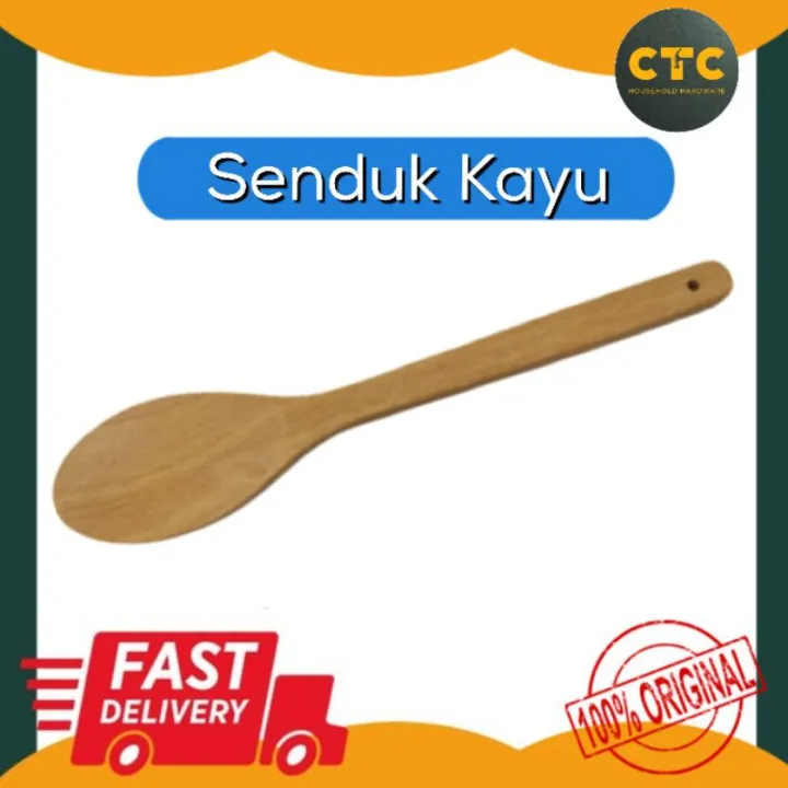 Senduk Kayu / Wooden Spoon / Wooden Ladle / Senduk Kayu Besar | Lazada