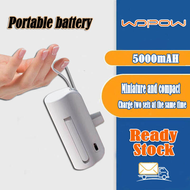 Wopow Mini power bank Ultra compact portable universal pocket mini ...
