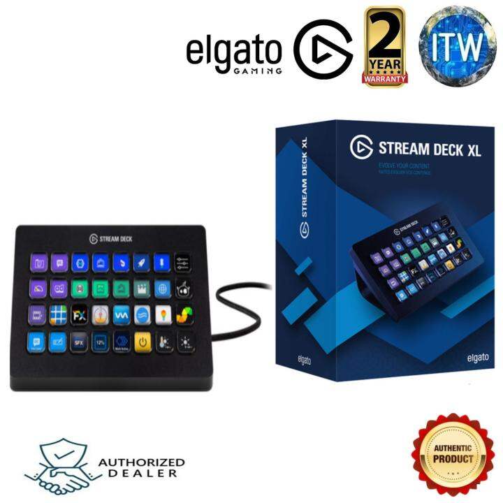 Elgato Stream Deck XL - Advanced Stream Control with 32 customizable ...