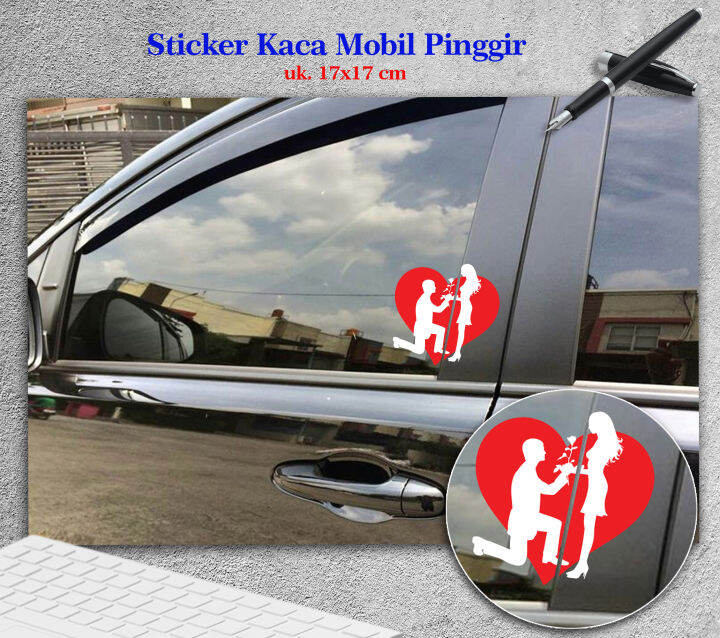 Cutting Stiker Love Variasi Motor Mobil Sticker Timbul Keren Nyala ...