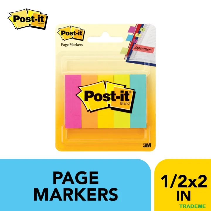 Post It Sticky Notes Page Markers 5's | Lazada PH