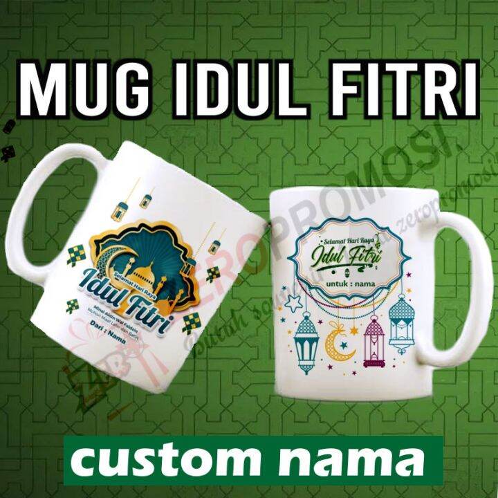 Mug Idul Fitri - Hadiah Hari Raya - Kado lebaran | Lazada Indonesia